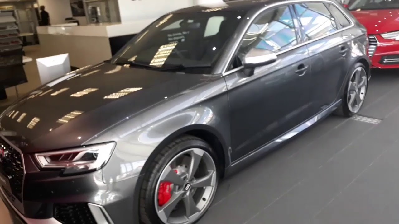 Audi RS3 quattro sport back review. - YouTube