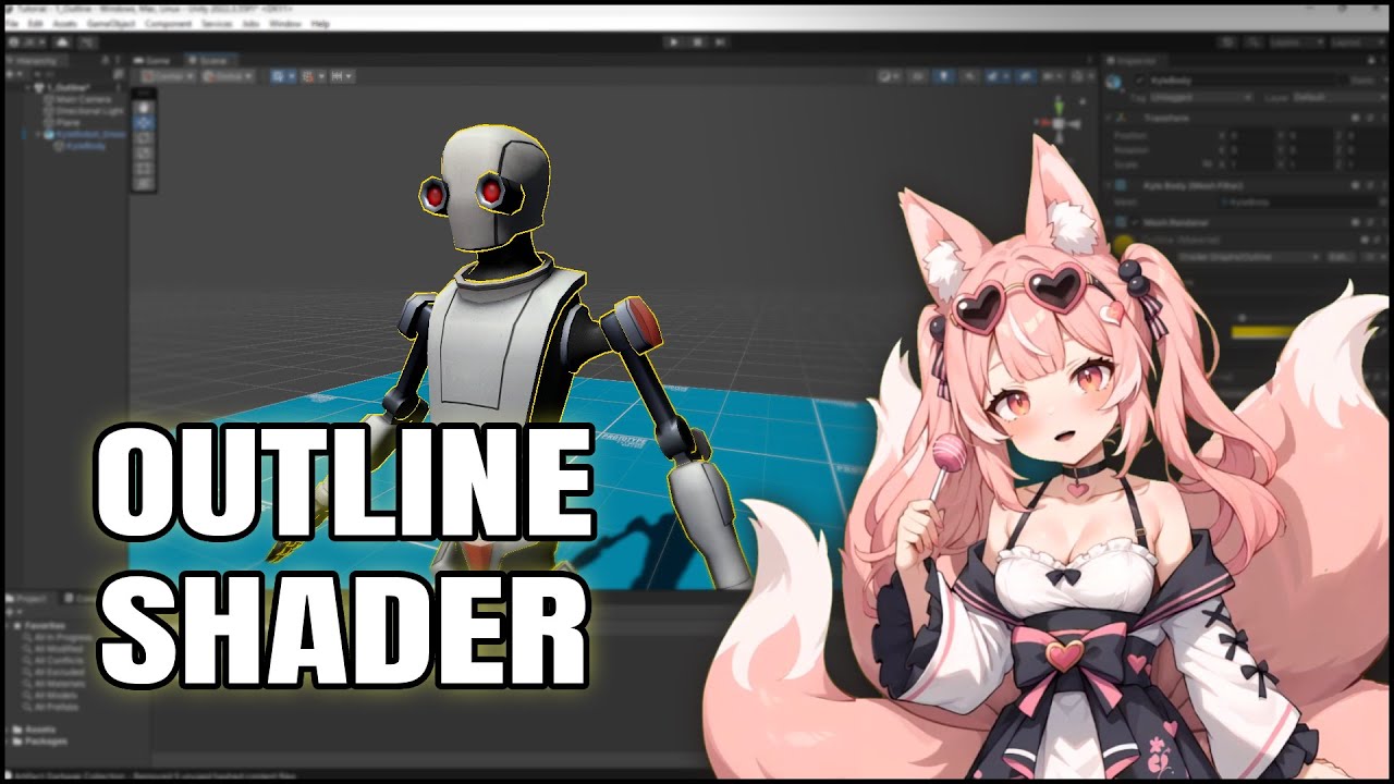 How to Make a Clean Outline Shader in Unity URP - YouTube