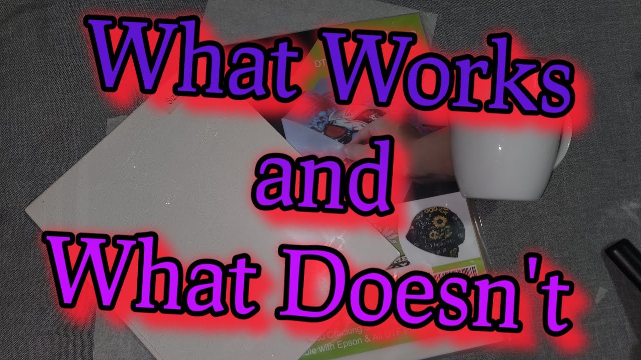 From Curiosity to Certainty How Dtf Transfer Works on Different items ...