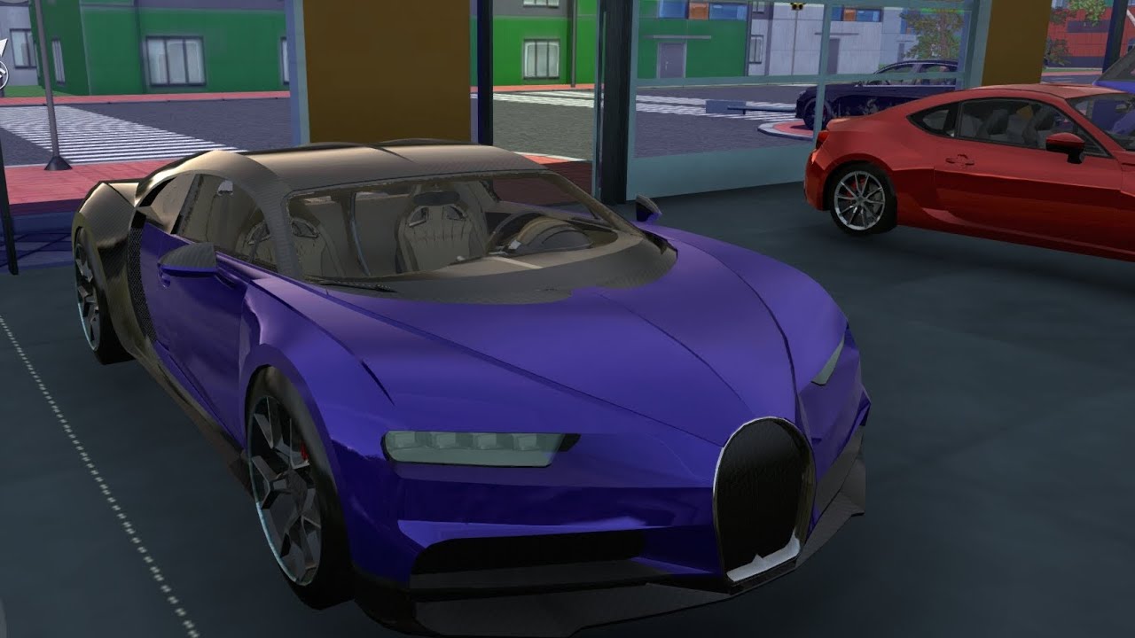Pov driving Bugatti Chiron Car simulator 2 - YouTube