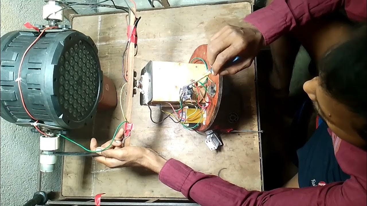 How to make DJ Sharpy Light at home | Amazing | Moving DJ Sharpy Light | By Cardbrd l Mini ...