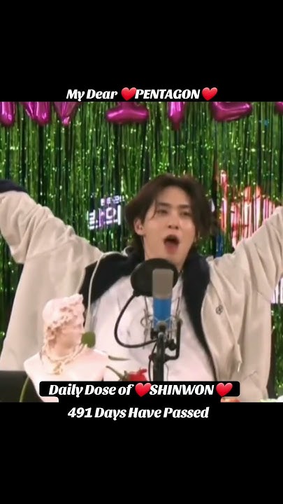 Daily Dose of ️SHINWON ️ 491 Days Have Passed #pentagonkpop #pentagon #shinwon #펜타곤 #신원 #우석 ...