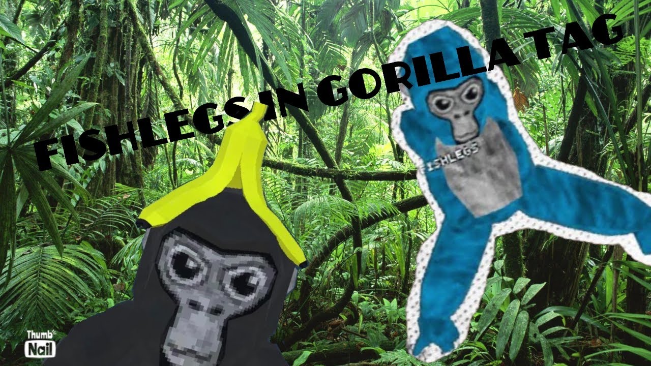 Long Arms And Fishlegs in Gorilla Tag! (No mods) - YouTube