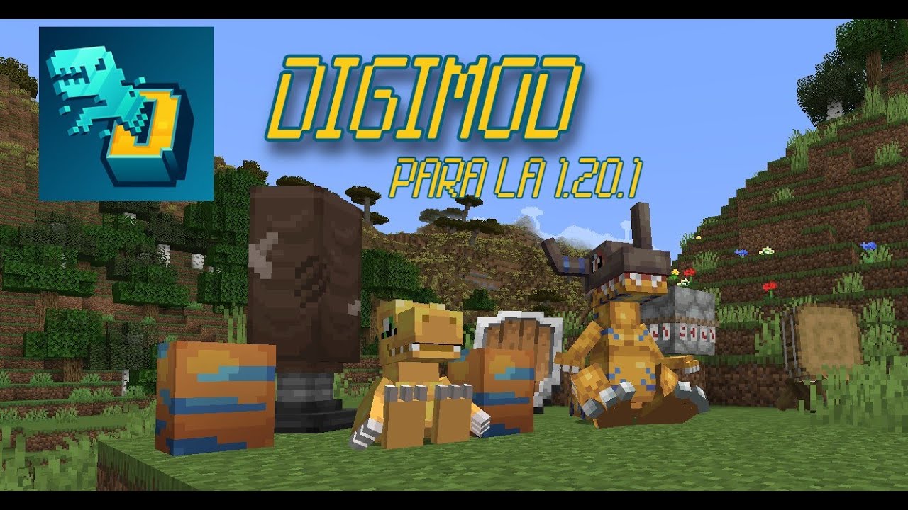 EL NUEVO MOD DE DIGIMON QUE LO ESTA ROMPIENDO | Revisando Mods-1.20.1 ...