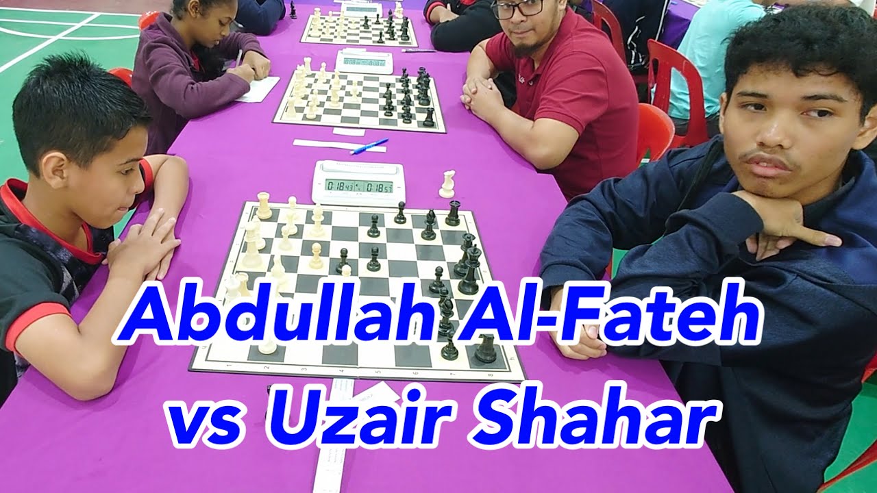 ABDULLAH AL-FATEH (1735) VS UZAIR SHAHAR (2117) | BOARD 2 | ROUND 3 ...