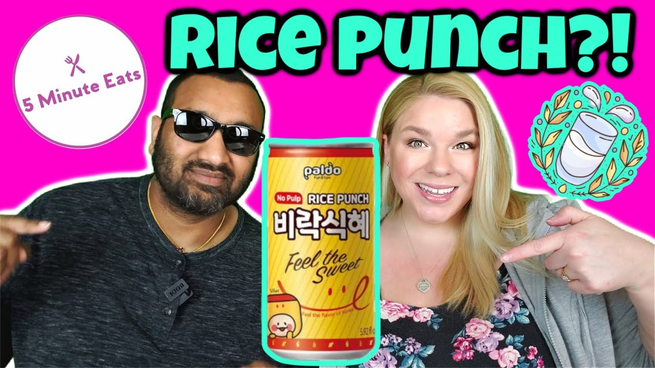 Paldo Sikhye Rice Punch Review - YouTube