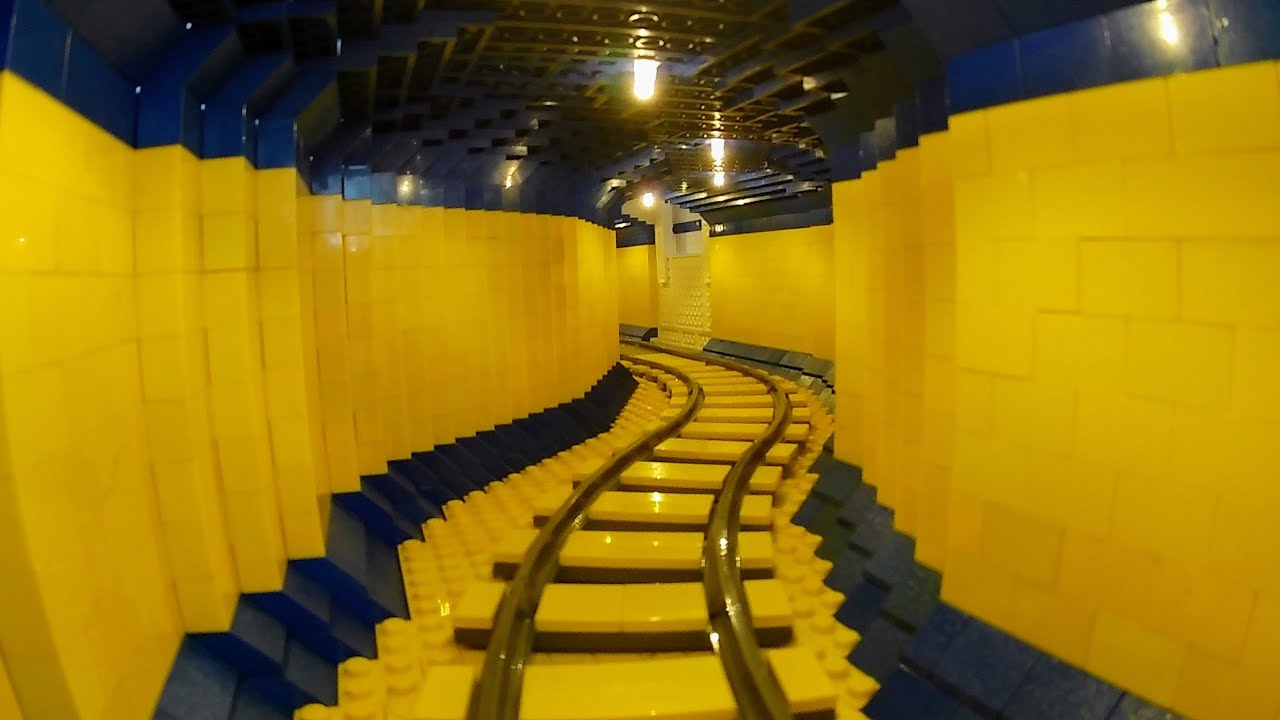 Underground Lego train. - YouTube
