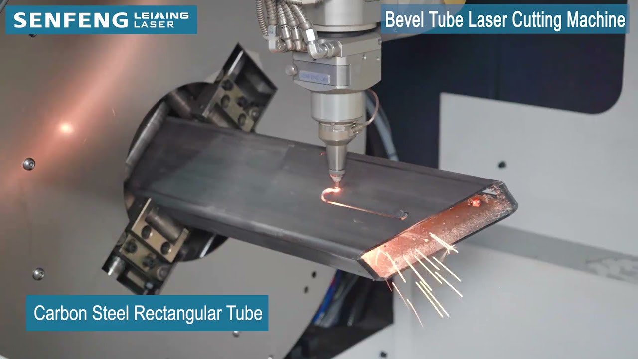 SENFENG Bevel Tube Laser Cutting Machine SF6020GT - YouTube