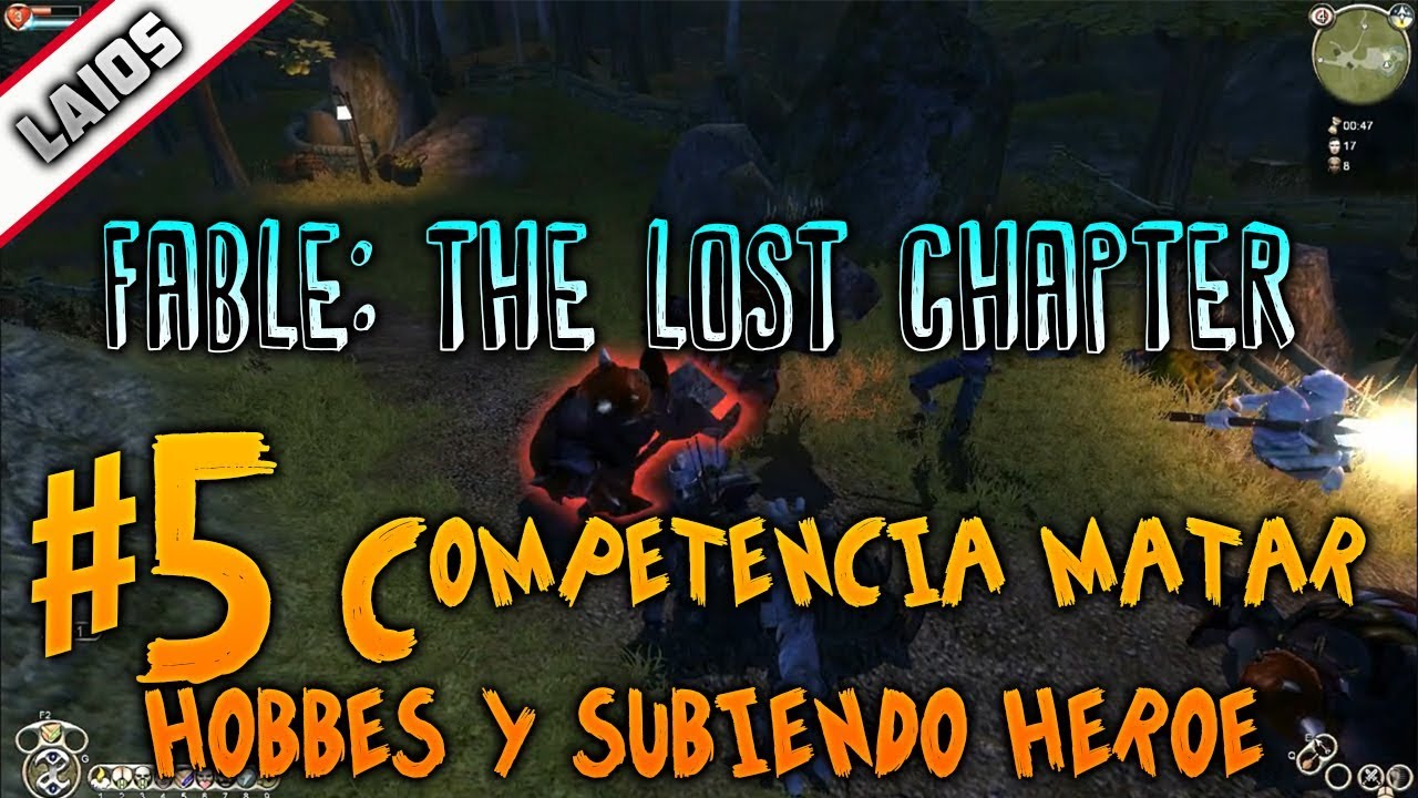 Fable: The Lost Chapters #5 COMPETENCIA DE MATAR HOBBES Y SUBIENDO EL ...