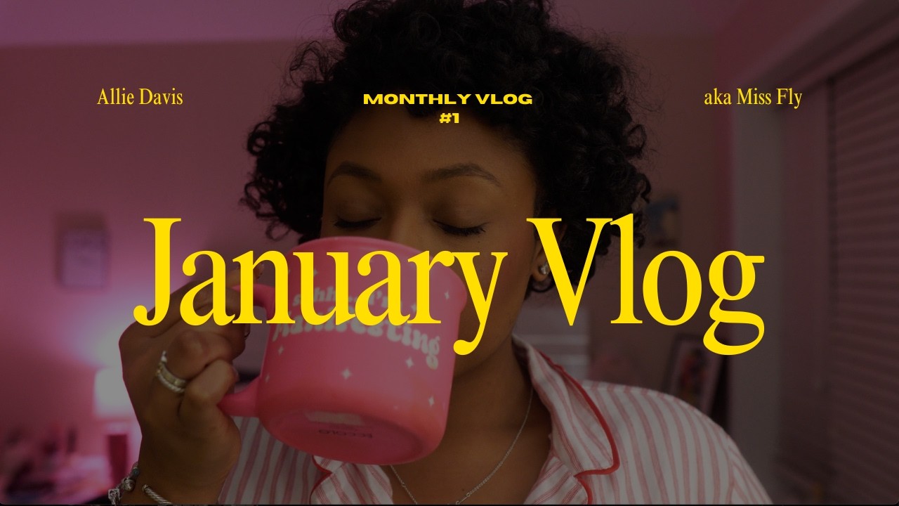 January With Miss Fly | New Hair + BUJI Matcha + Bears Playoffs - YouTube