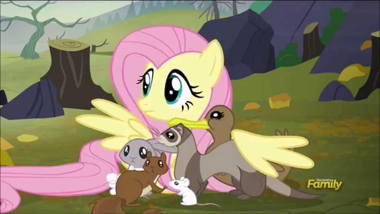 Fluttershy is a Disney princess - YouTube