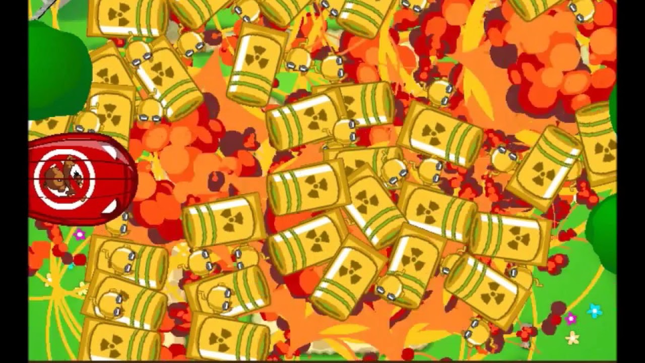 BTD5 4 2 Mortar Towers VS BFB - YouTube