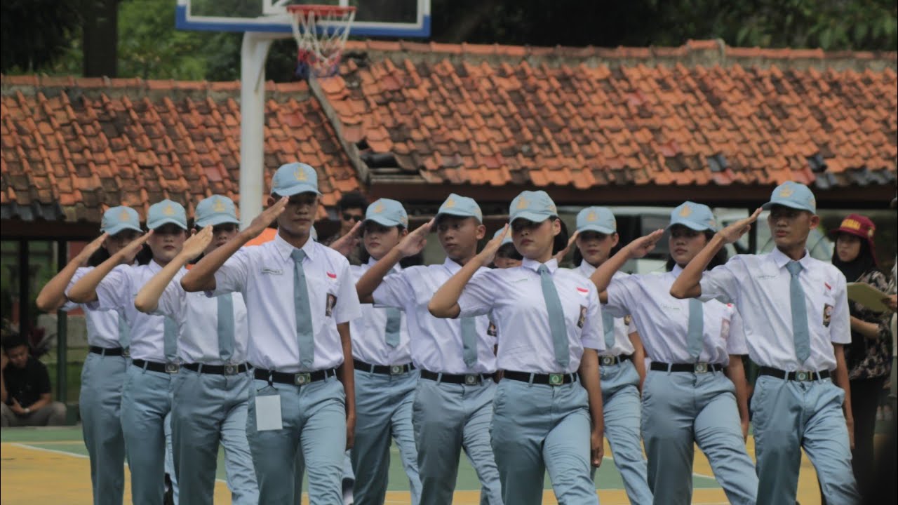 JUARA UMUM LKBB GRADASI! PASKIBRA SMAN 12 DEPOK (NAGARAJA) - YouTube