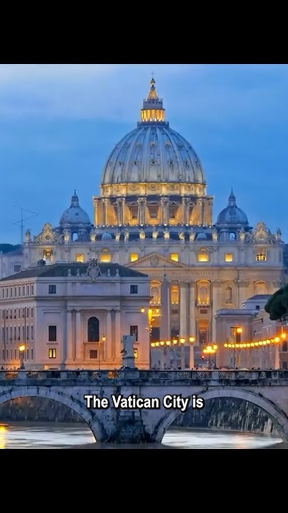 Holy Enclave: Unraveling the Wonders of Vatican City 🇻🇦 #travelguide #history #explore - YouTube