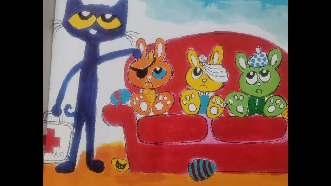 Pete the Cat (5 Little Bunnies) SINGING BOOKS - YouTube