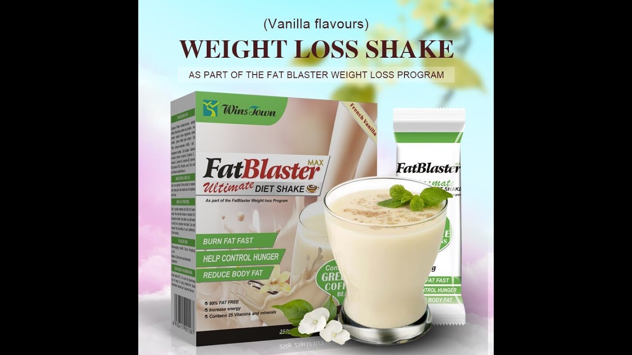 Vanilla Flavours Fat Blaster Diet Shake Meal fat blaster slimming shake ...