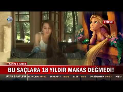 Edirne'nin Rapunzel'i! 18 Yıldır Makas Vurmadı!