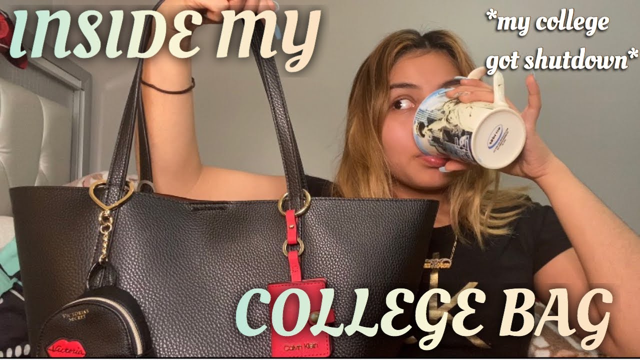 What’s Inside My College Bag...even though I’m not going to college ...
