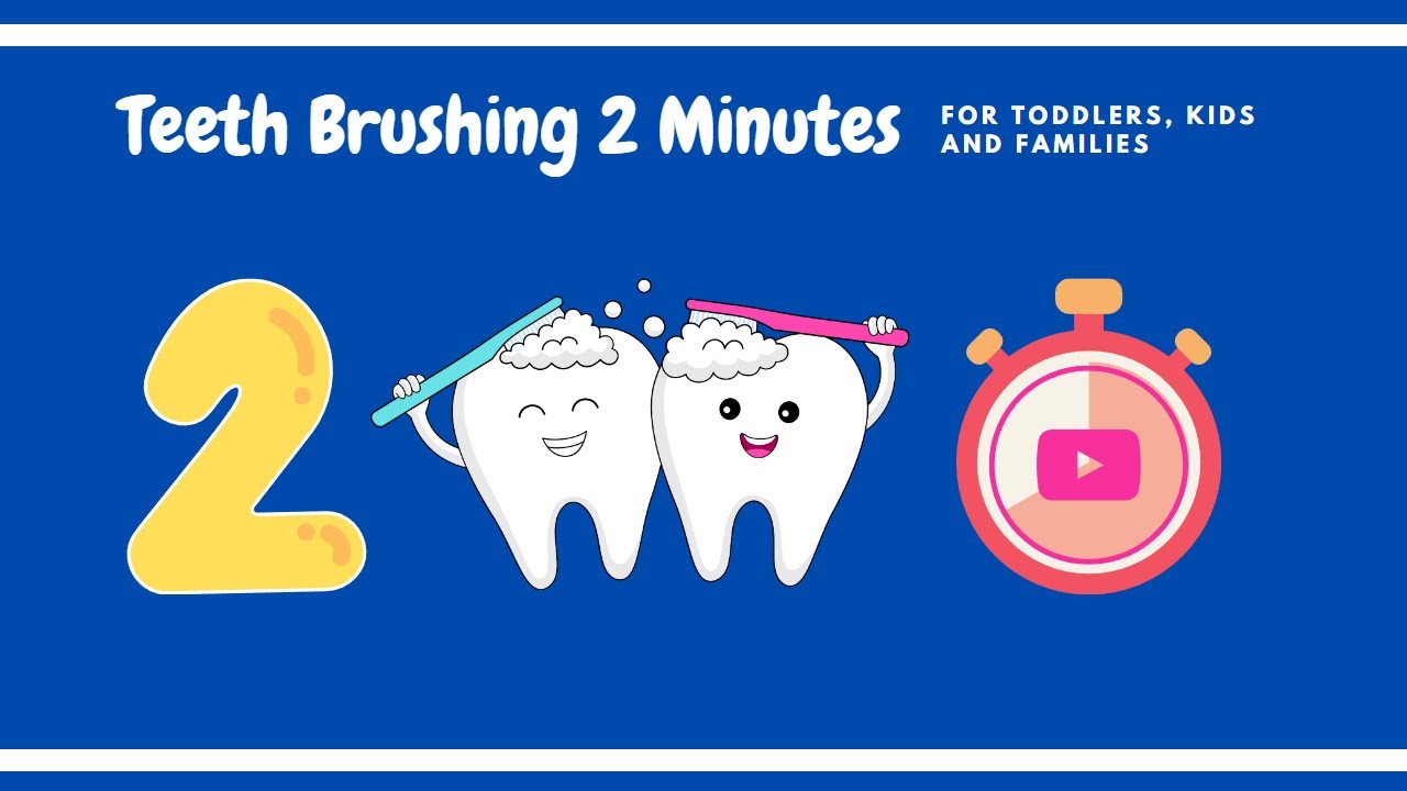 Teeth Brushing 2 Minute Timer For Kids with Music - Kiddos Creative ...