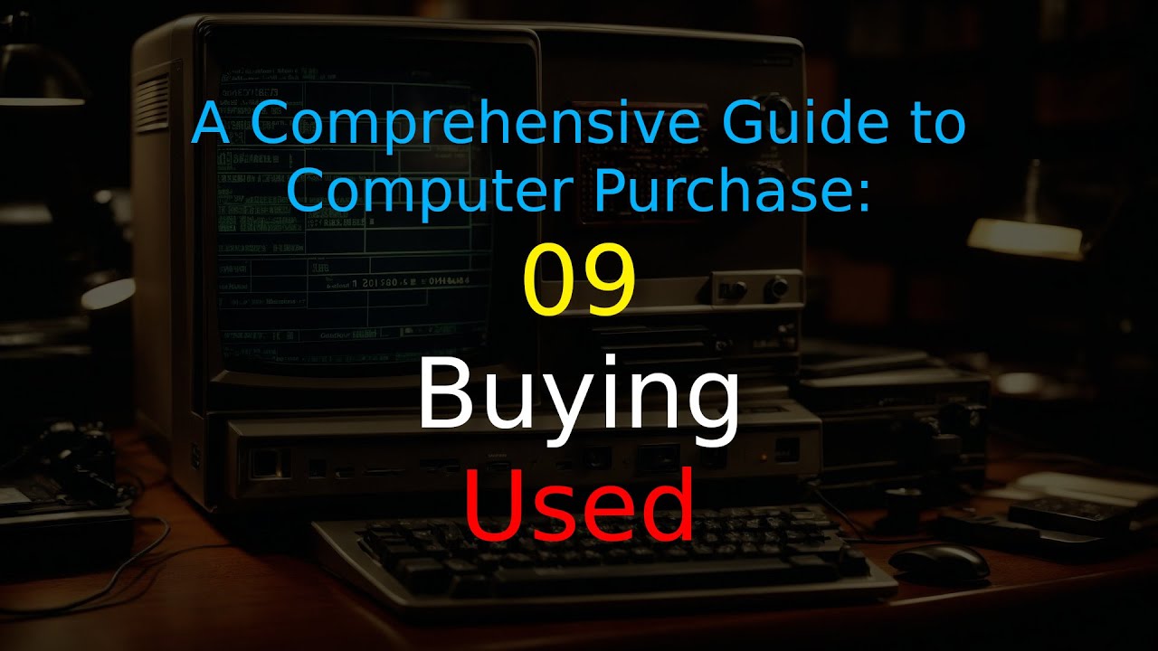 A Comprehensive Guide to Computer Purchase: 09 - Buying Used - YouTube