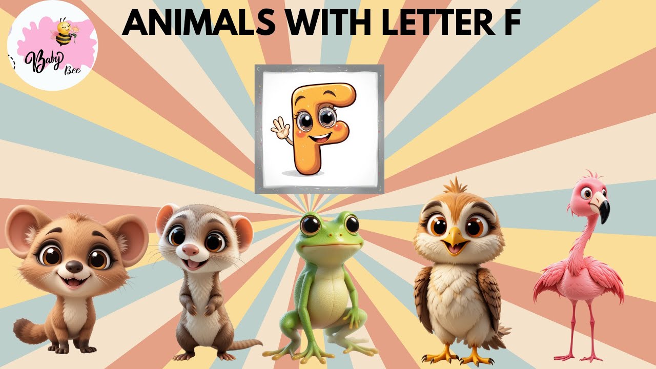 5 Fascinating Animals That Start With F | Fun Animal Facts for Kids 🦊🦩🐸 ...