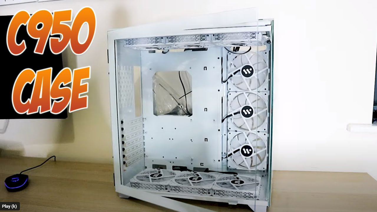 KEIDERS C950 PC CASE THE CHEAPEST PANORAMIC CASE ON AMAZON - YouTube