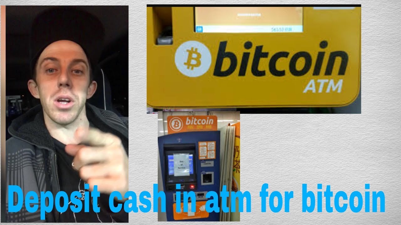 Bitcoin Atm deposit Demonstration - Withdraw/Deposit cash for Bitcoin ...