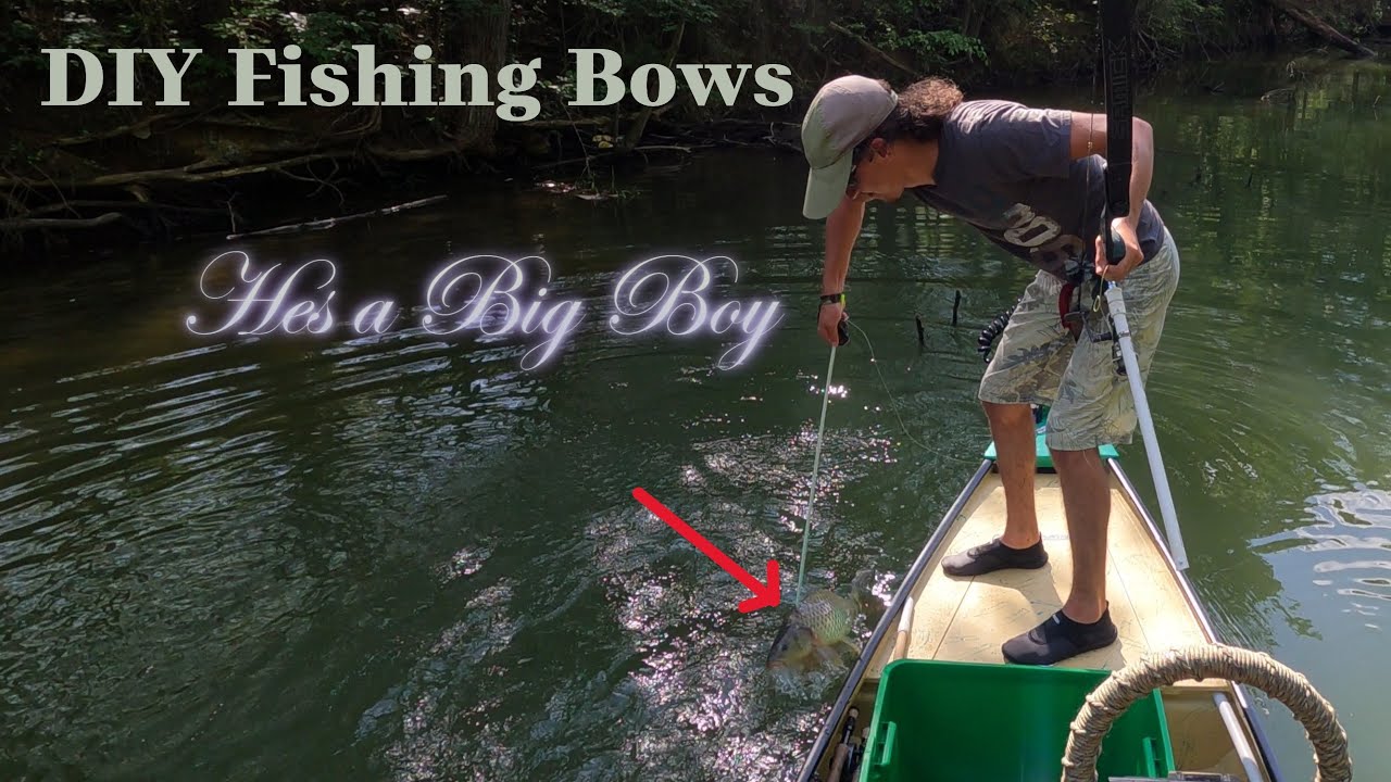 DIY Fishing bows part 2 - YouTube