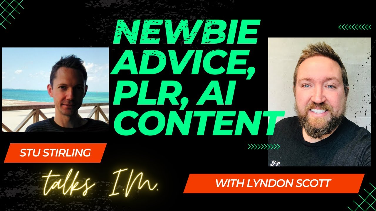 Talking about PLR, Newbie Advice, AI Content & More with Lyndon Scott ...