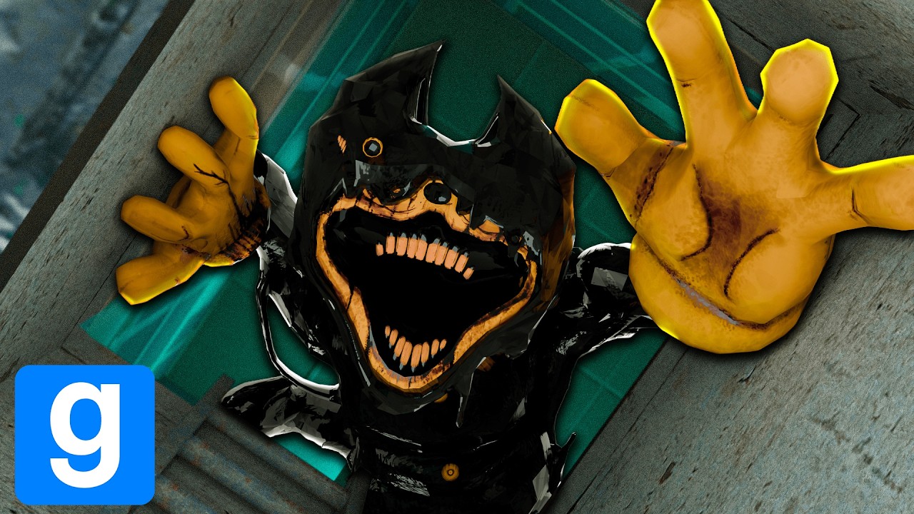 BENDY REDRAWN IS HUNTING ME... | Gmod Hide & Seek - YouTube