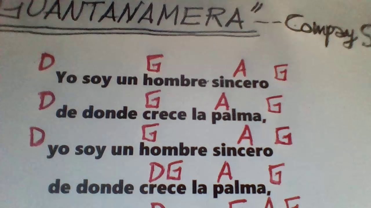 GUANTANAMERA Compay Segundo COVER - YouTube