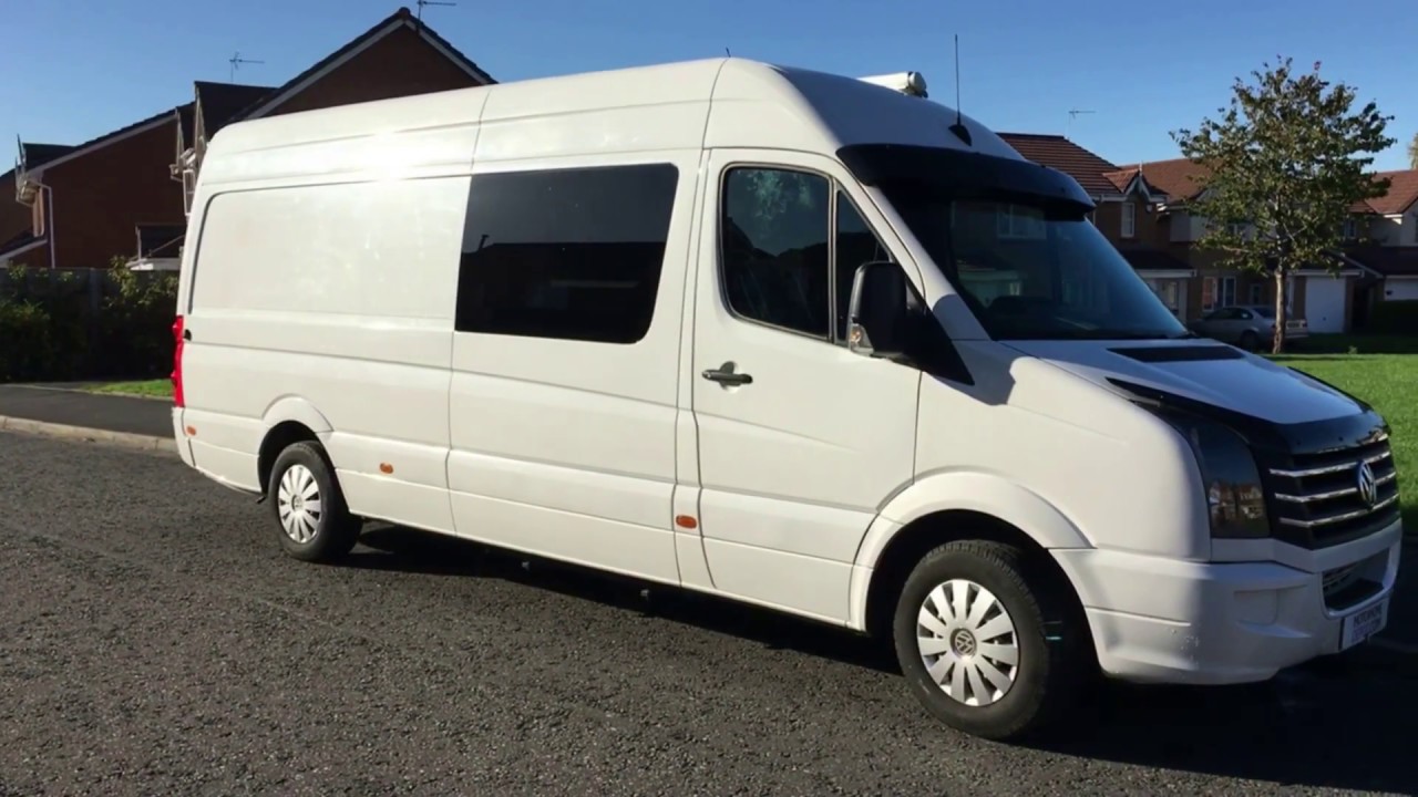 VW Crafter Camper Race Van - YouTube