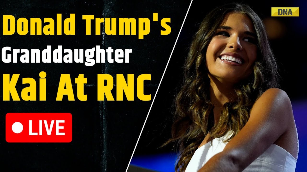 Live: Donald Trump's granddaughter Kai makes debut at Republican ...