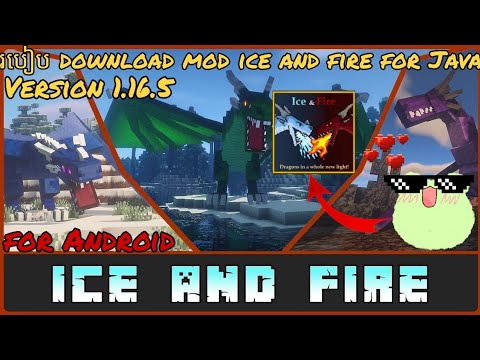 របៀប download mod ice and fire for Minecraft Java1.16.5 🤩💗 (work 100%)🥰 - YouTube