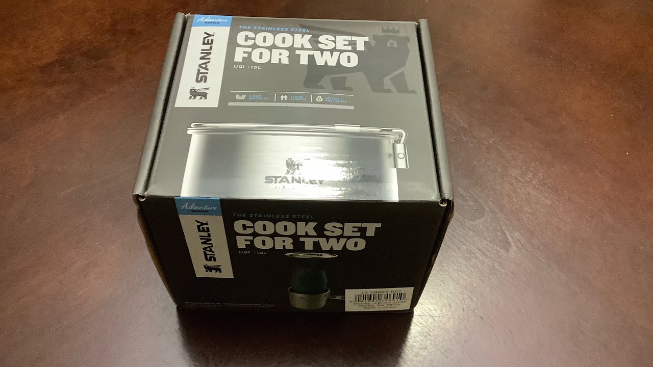 STANLEY ADVENTURE COOK SET FOR TWO!!! GREAT FOR CAMPING & BUSHCRAFT ...