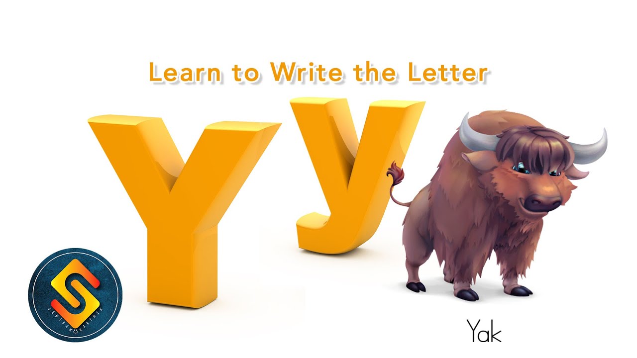 Learn to write the letter Yy. - YouTube