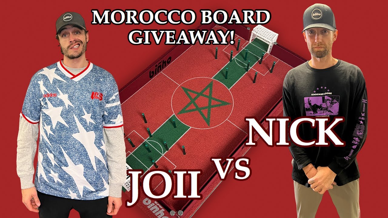 Morocco Board GIVEAWAY! - YouTube