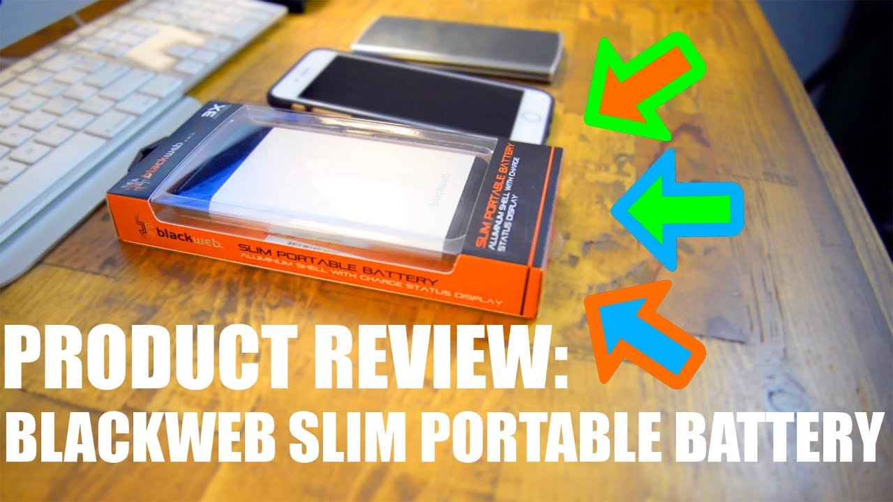 BlackWeb Battery Pack Product Review - YouTube