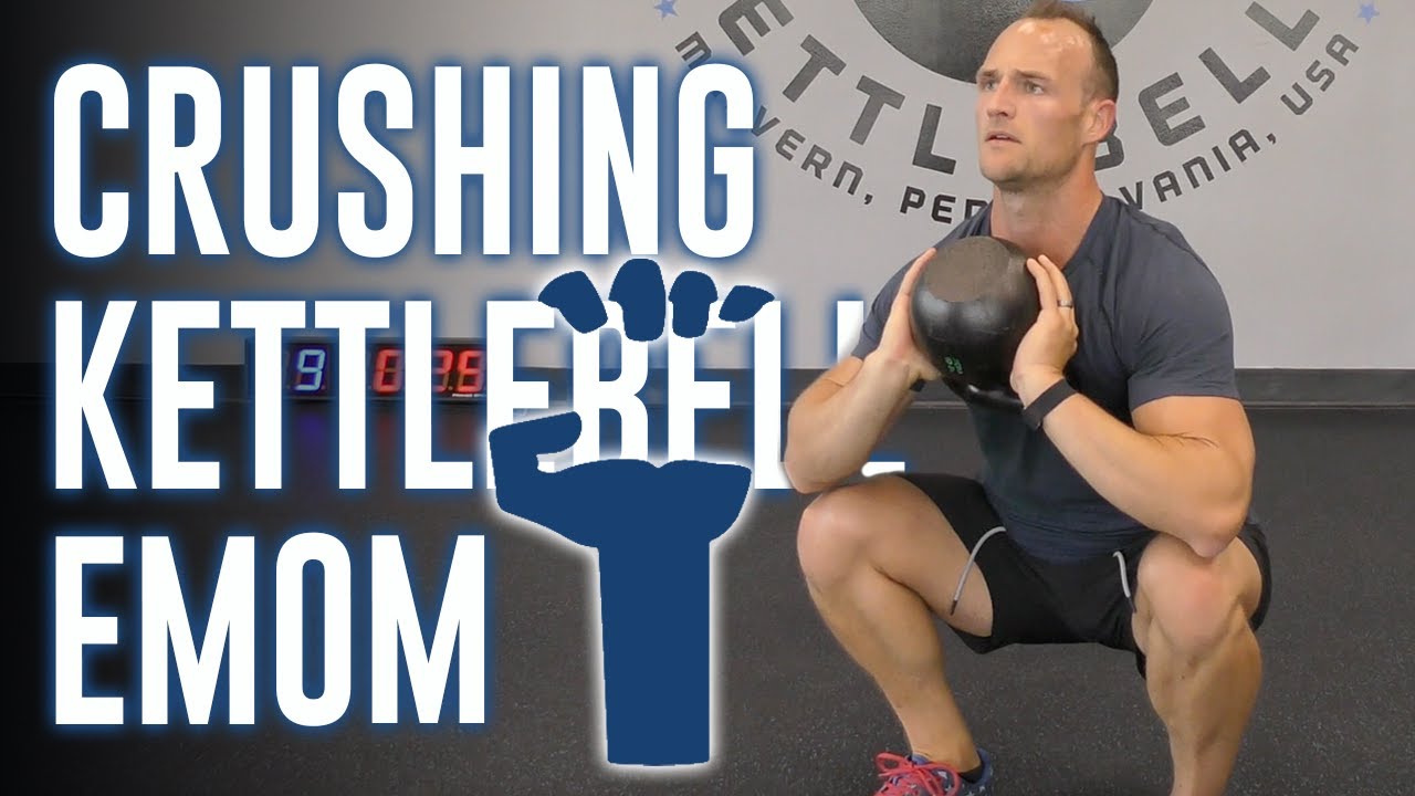 CRUSHING EMOM | Follow Along Kettlebell Workout On Demand with ...