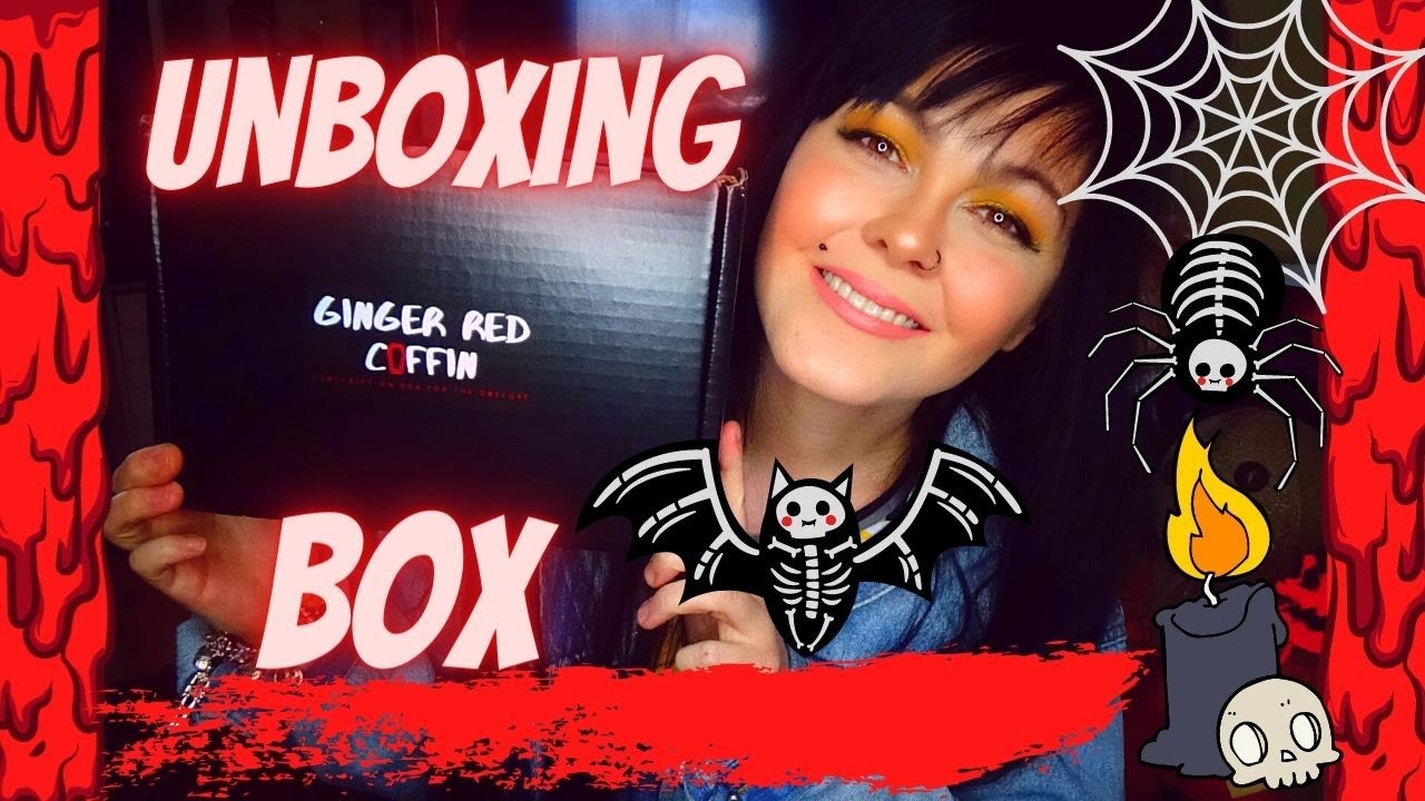 Ginger red coffin unboxing | Subscription box - YouTube