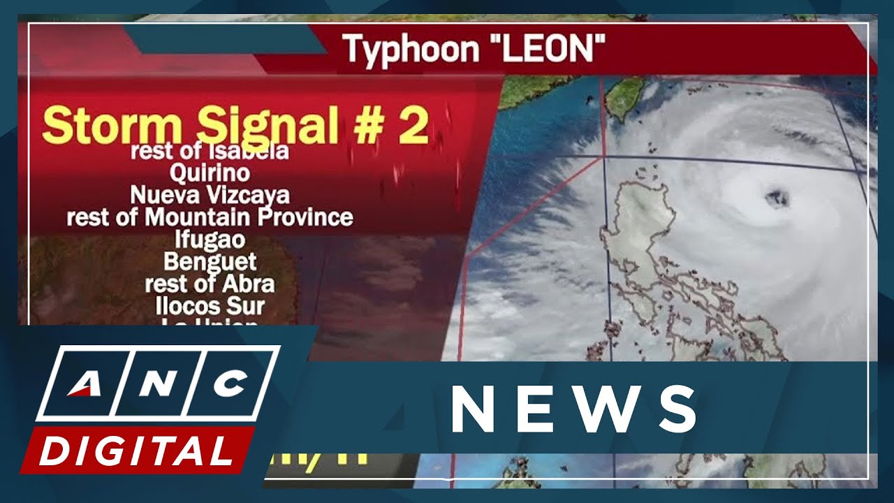 PAGASA: Wind signals up to 3 raised in parts of northern Luzon due to ...