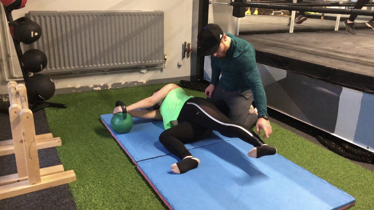 Lateral Hip Abduction (Improve Mobility). - YouTube