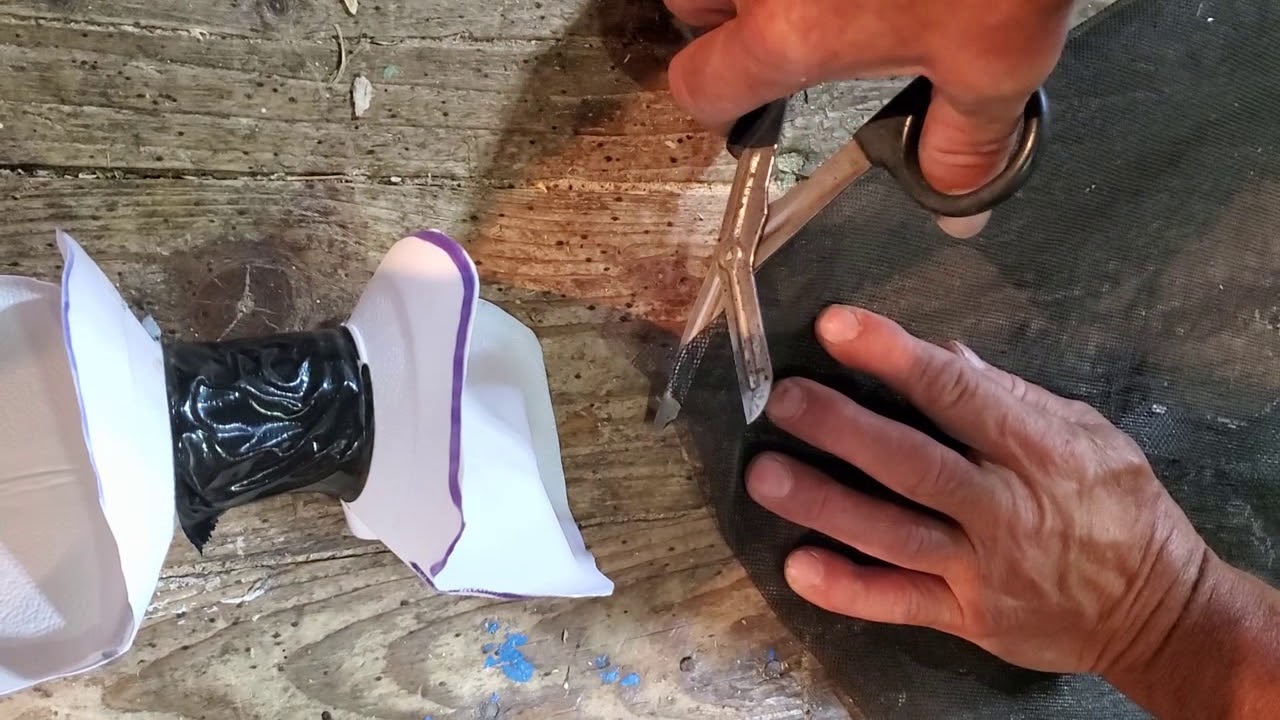 Building a wildlife-safe spotted lanternfly trap - YouTube