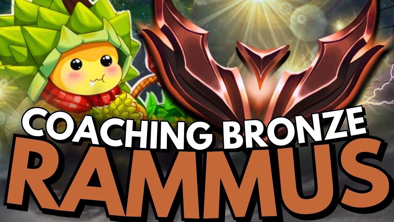 JE COACH UN STREAMER EN BRONZE SUR RAMMUS 😎 (le meilleur champion bas ...