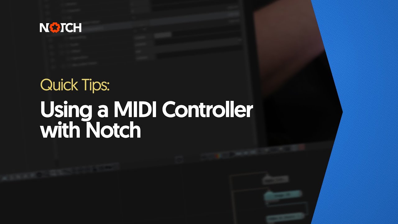 Using a MIDI Controller with Notch (Notch Quick Tip) - YouTube