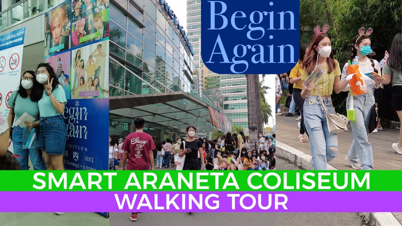 KPOP Fans at Smart Araneta Coliseum, Cubao [4K] - YouTube