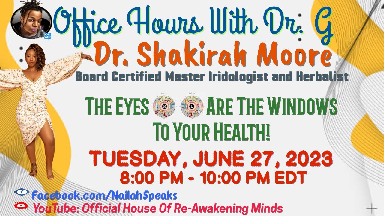 Dr. Shakirah Moore - "The Eyes Are The Windows To Your Health." - YouTube