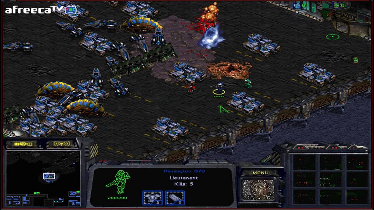 스타크래프트 유즈맵 [데드 타운]Dead Town(Starcraft use map) - YouTube