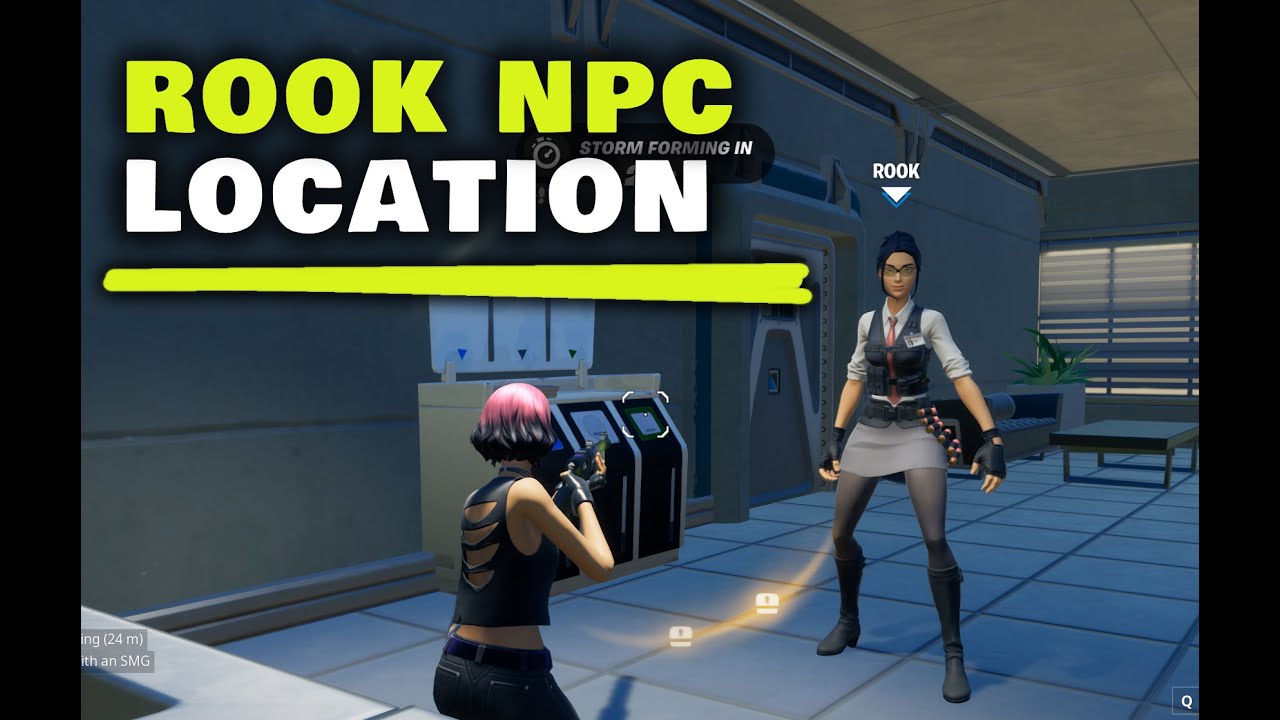Talk to Rook - Rook NPC Location Fortnite Chapter 2 Season 7 - YouTube
