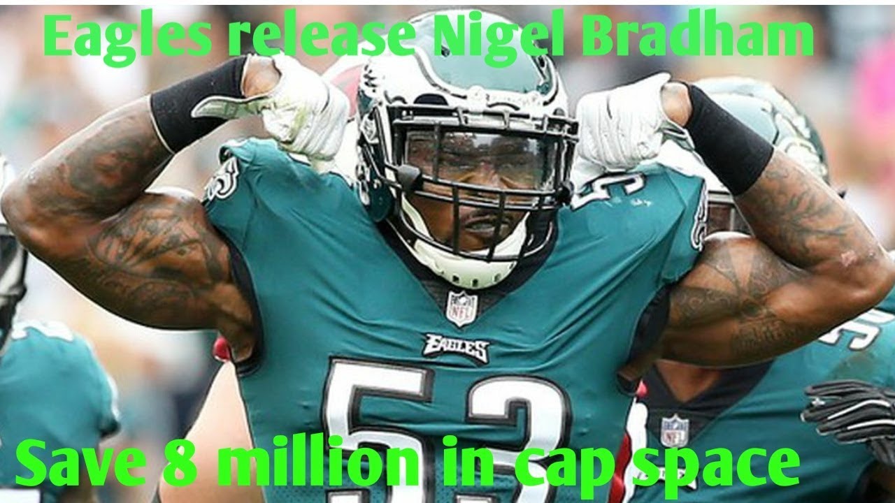 Nigel Bradham released by Eagles - YouTube